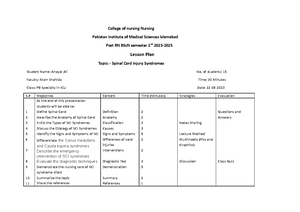 Chapter 3. Memory notes pdf - Chapter# 03 “MEMORY” What Is Memory? How ...