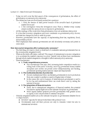 Module 1-Intro to Globalization - Intro to Globalization – Week 1 What ...