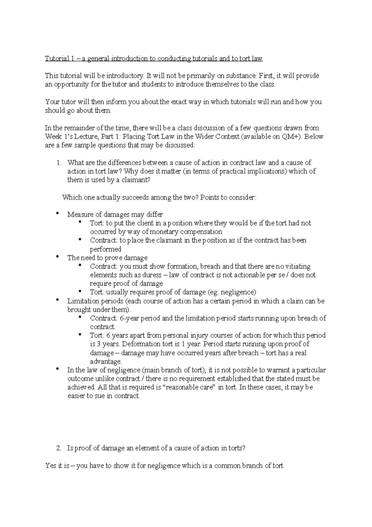 Tutorial 1 - Introduction - Tutorial 1 – a general introduction to ...