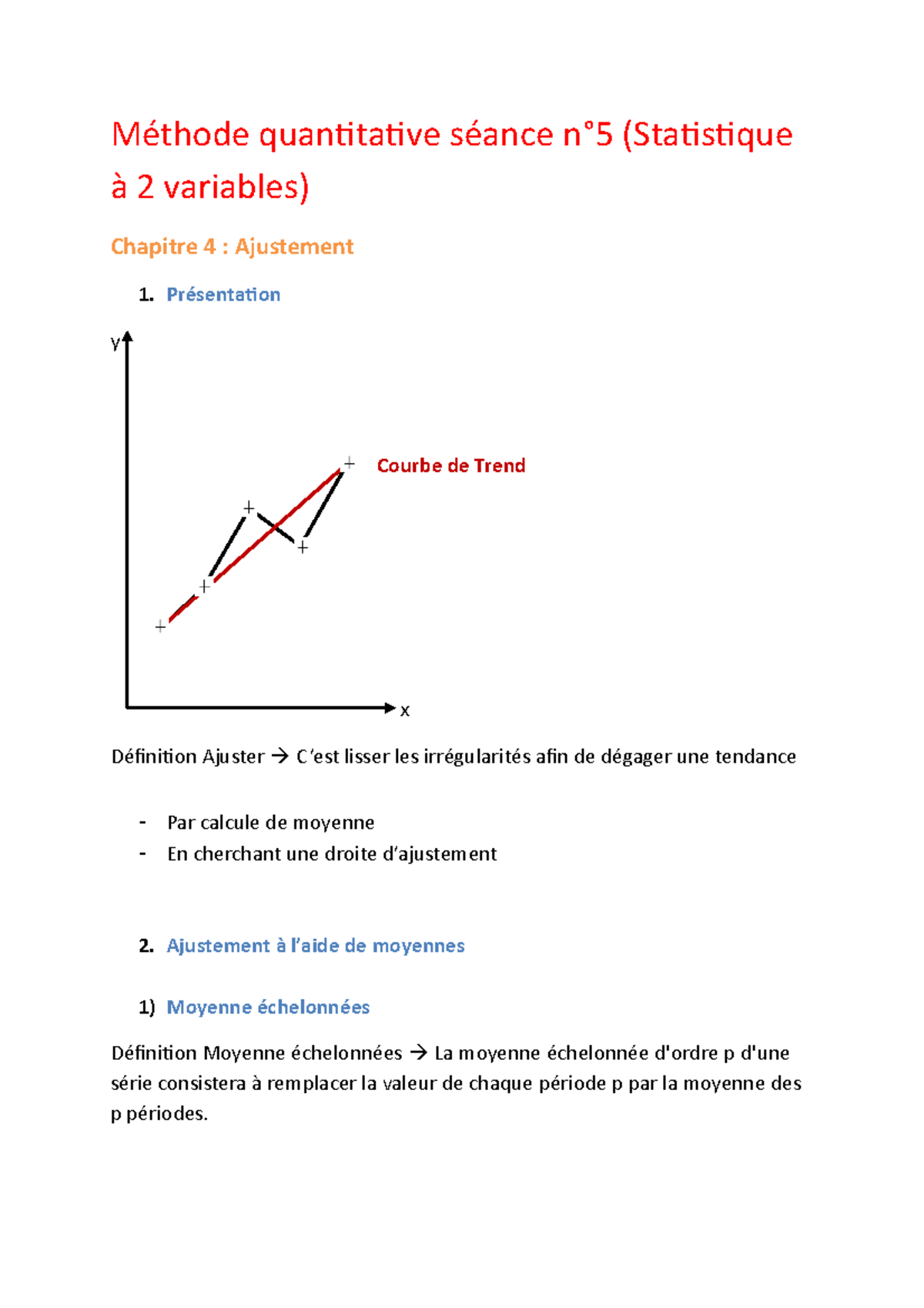 Méthode quantitative séance n°5 - Méthode quantitative séance n°5 ...