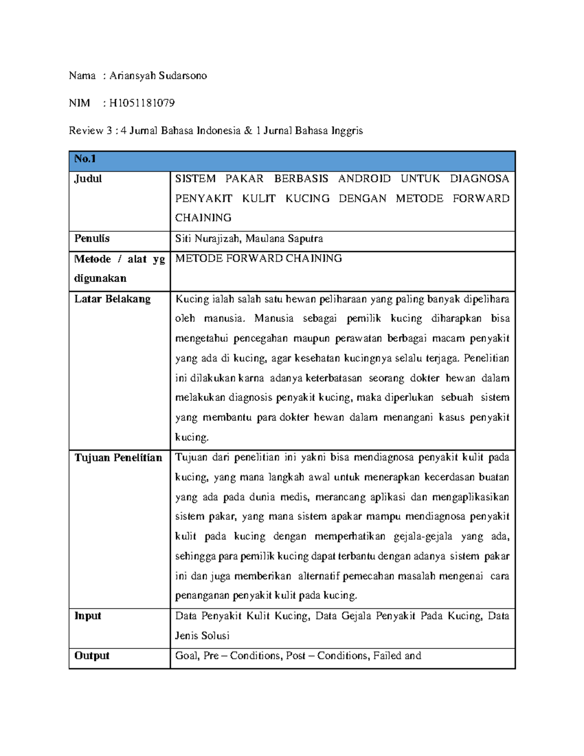 Review 3 Teknik Penulisan Karya Ilmiah - Nama : Ariansyah Sudarsono NIM ...
