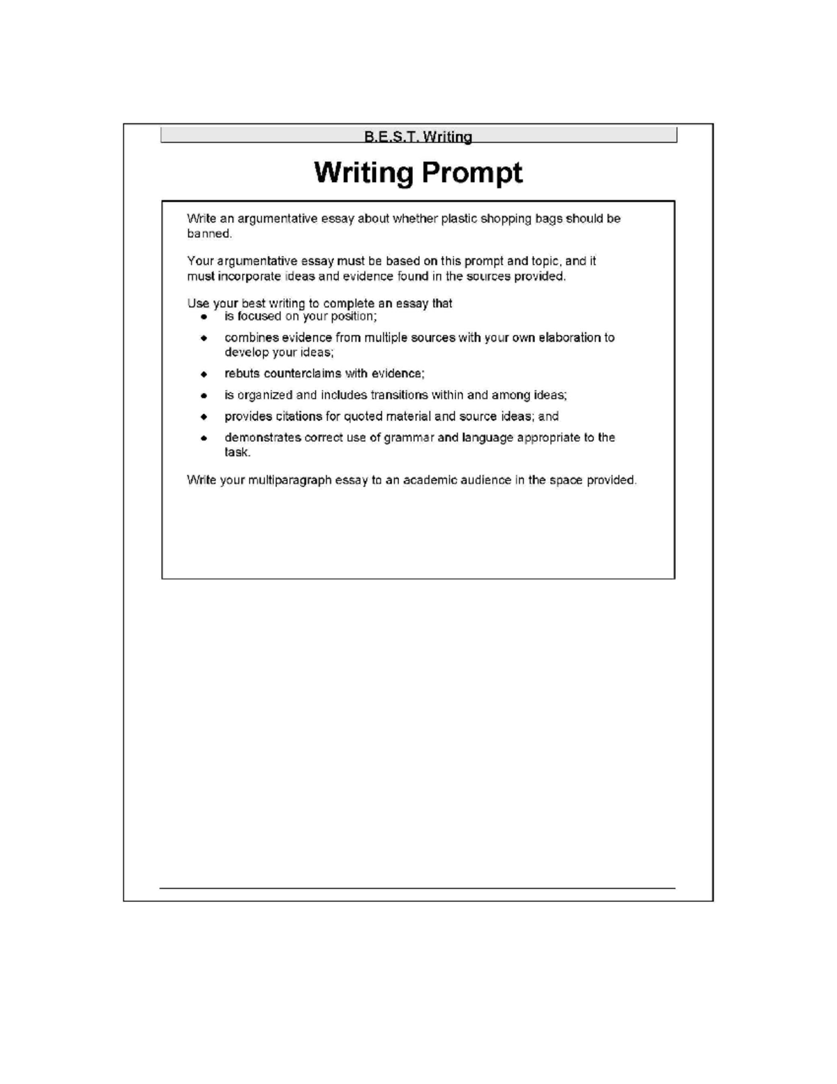 Copy of FAST Argumentative - Plastic Bags Maria Lopez - Studocu