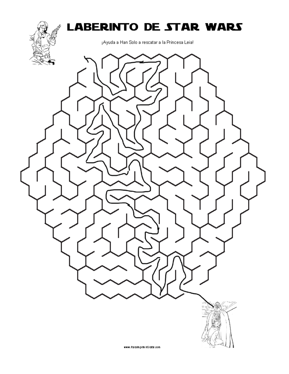 Laberinto - Ejercicio - Estrategias de Razonamiento - LABERINTO DE STAR ...