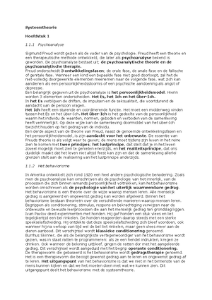 Anders kijken theorie en praktijk van de systeembenadering H.S 8 ...