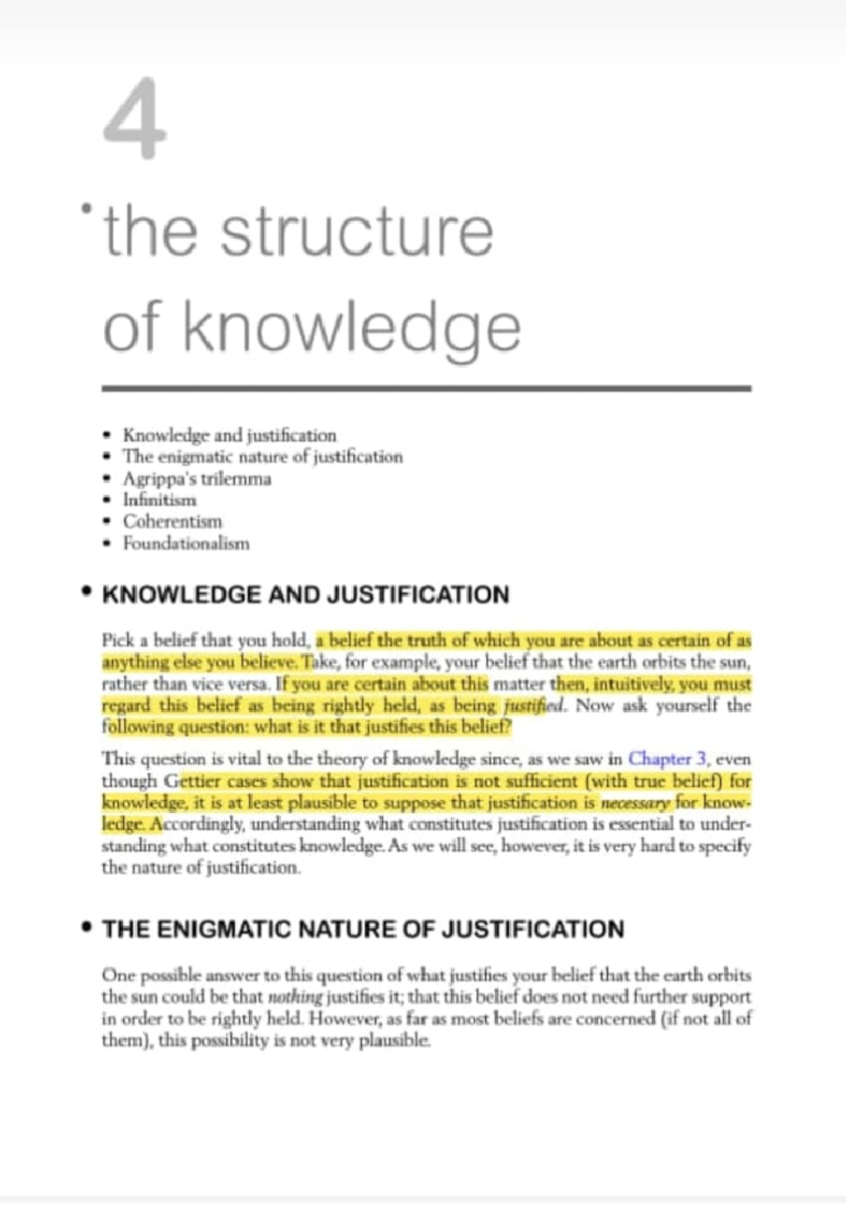 Structure of knowledge - 4 "the structure of knowledge " Knowledge and ...