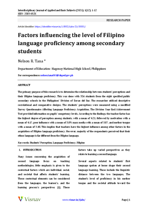 Writing A Reaction Paper Template - 1 ROSARIO NATIONAL HIGH SCHOOL ...
