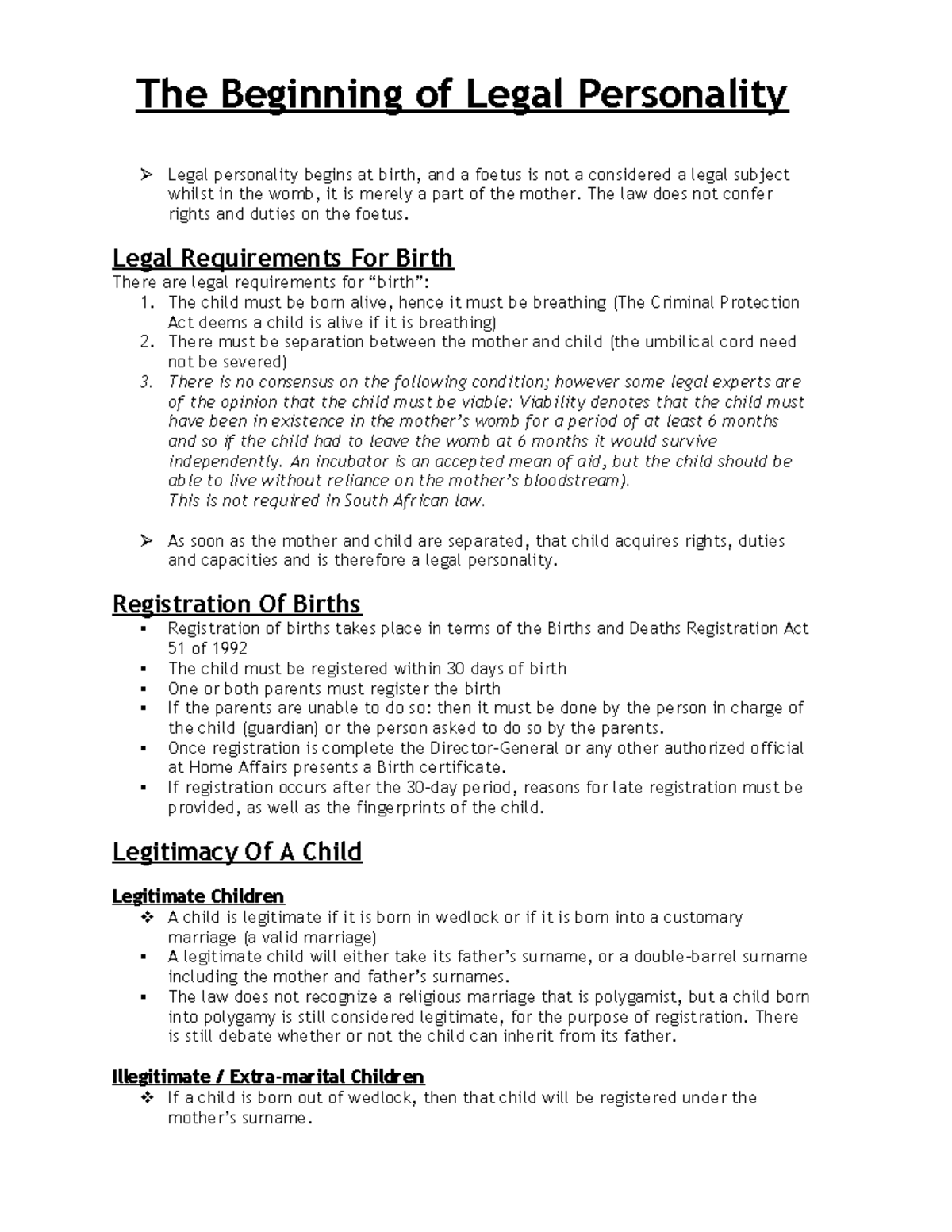 Chapter 02, 3 and 4 - Beginning and End of Personality[ 4106] - The ...