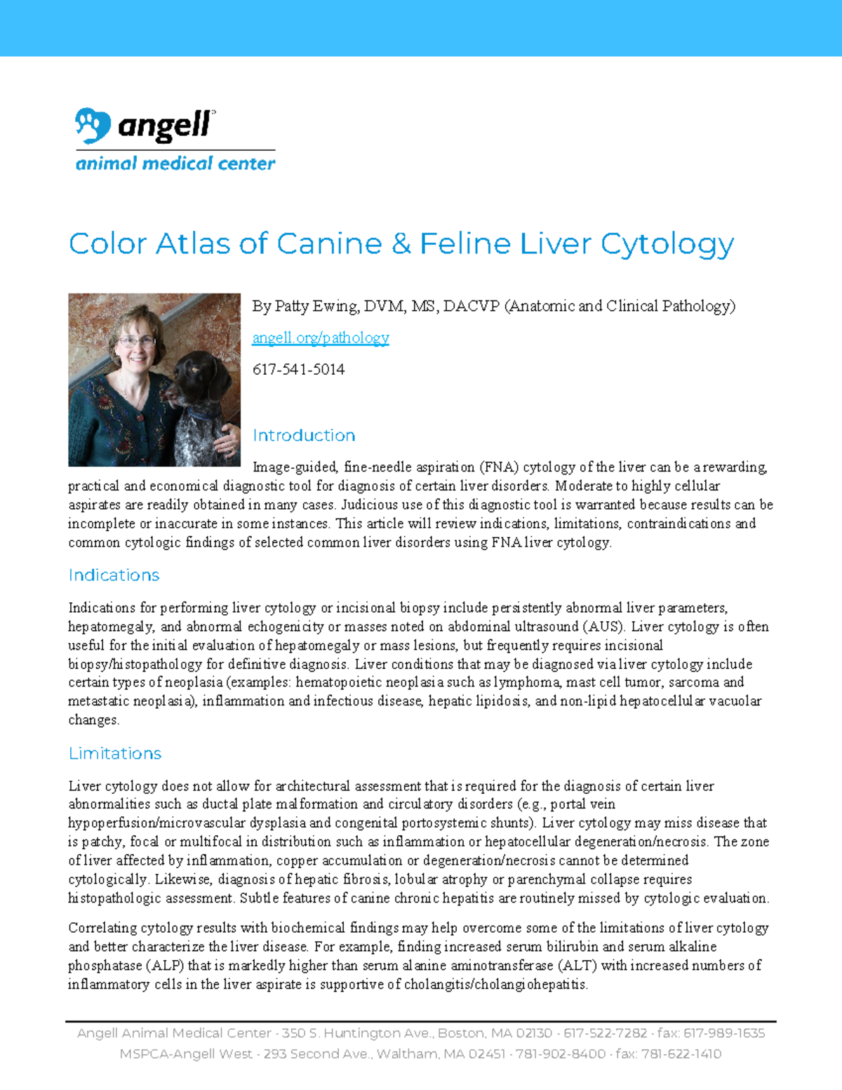 Color-Atlas-of-Canine-and-Feline-Liver-Cytology Patty-Ewing-DVM-MS ...