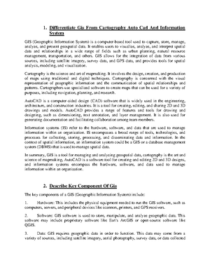 GIS-Set Solution 5 - Note - Containment: This relationship defines how ...