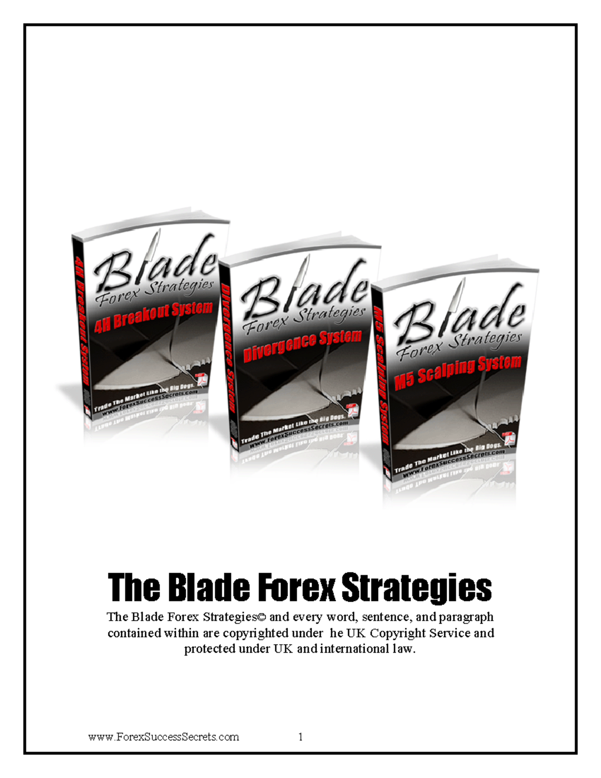 Blade Forex Strategies - Introduction Before making a trade Money ...