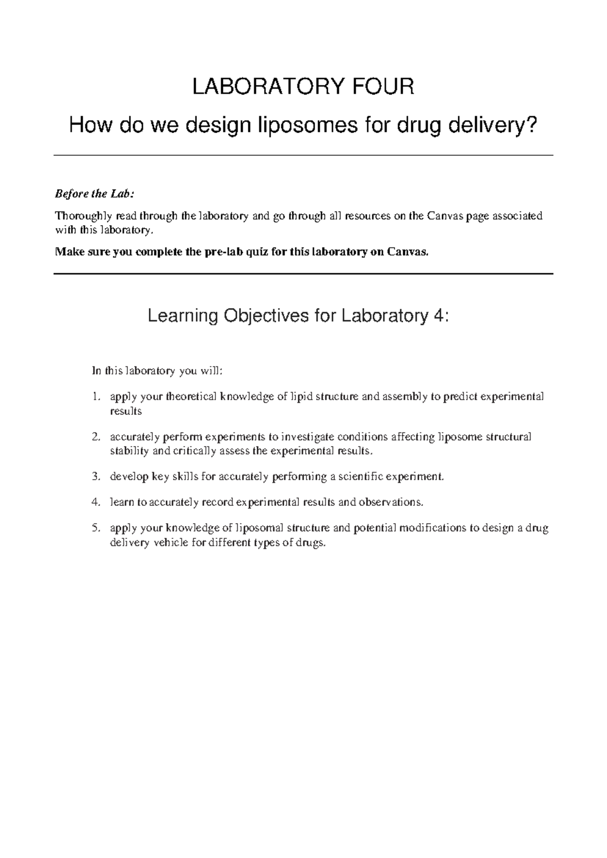 106 Lab 4 P51 64 2024 Biosci 106 Lab 4 Laboratory Four How Do We