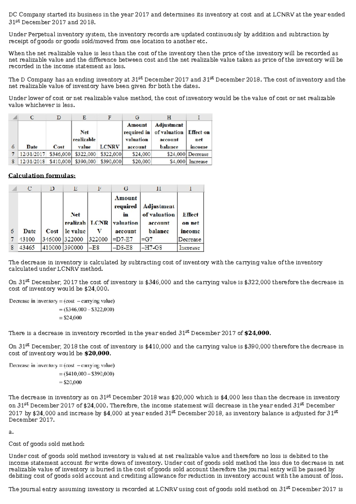 E9.4 1 - material - DC Company started its business in the year 2017 ...