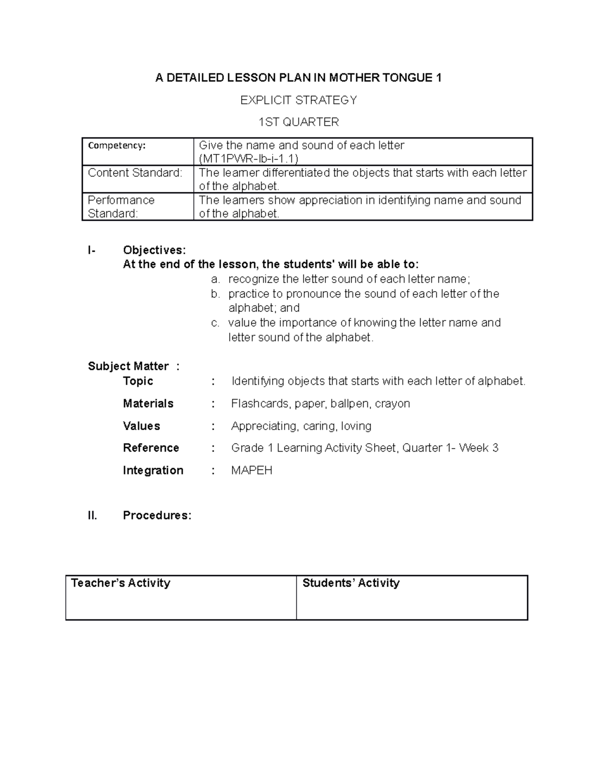 A20 Detailed 20 Lesson 20plan20in20 Mother 20 Tongue 2012 0 Mendez