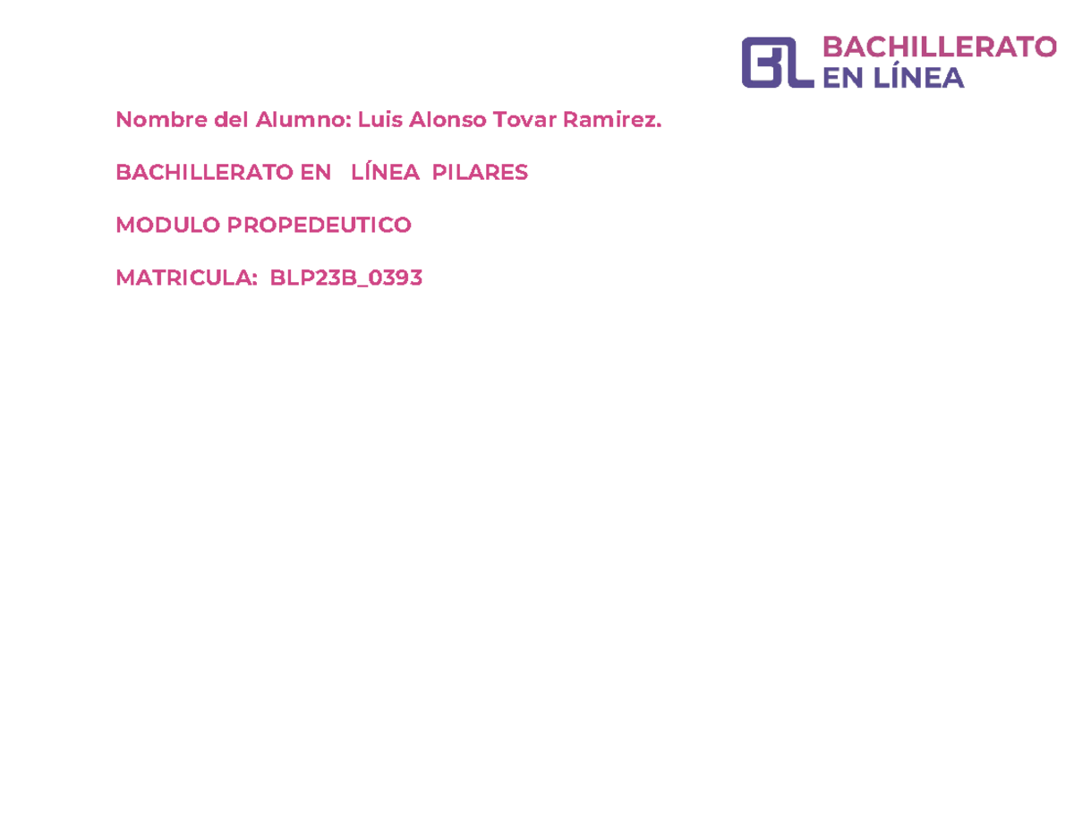 BL administrar horarios Alonso - Nombre del Alumno: Luis Alonso Tovar ...