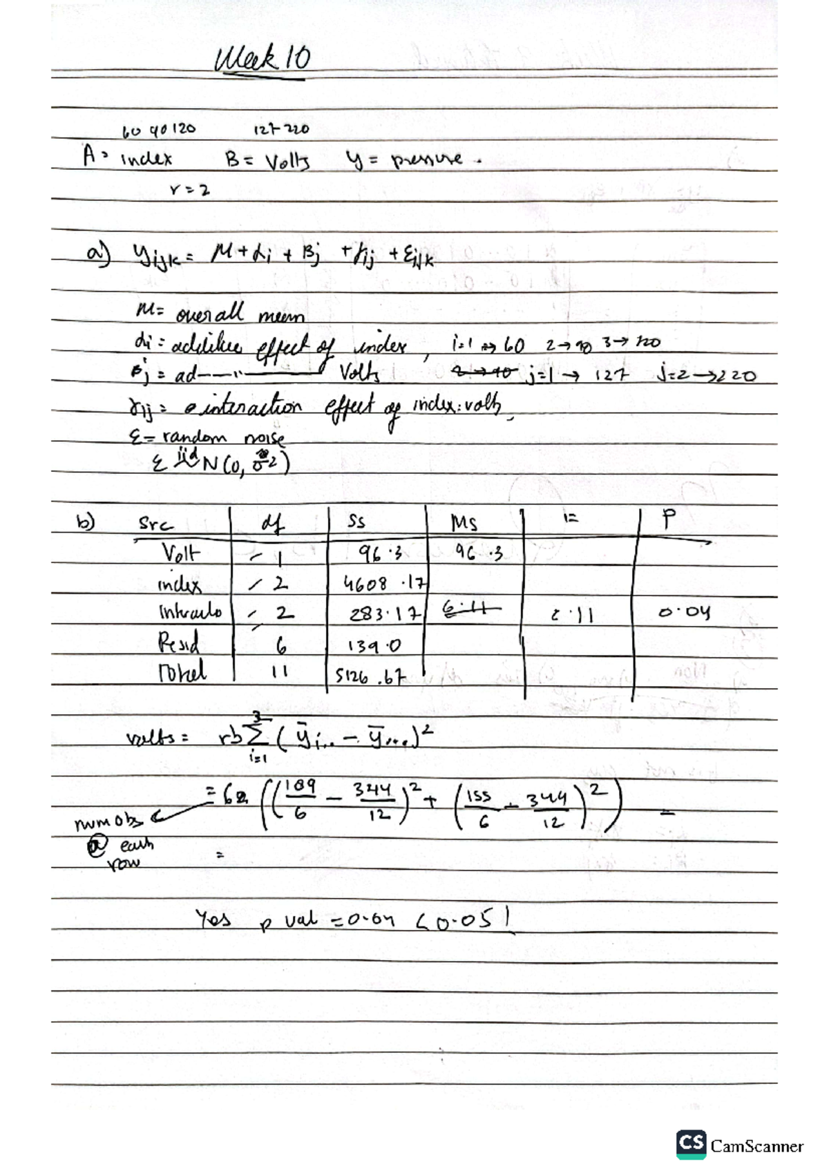 WEEK-10 notes lollll - STAT3012 - CamScanner - Studocu
