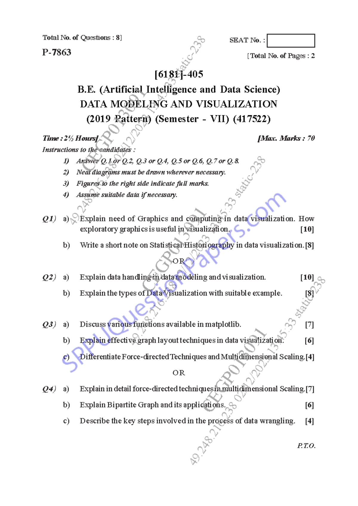 Be artificial-intelligence-and-data-science semester-7 2023 november ...
