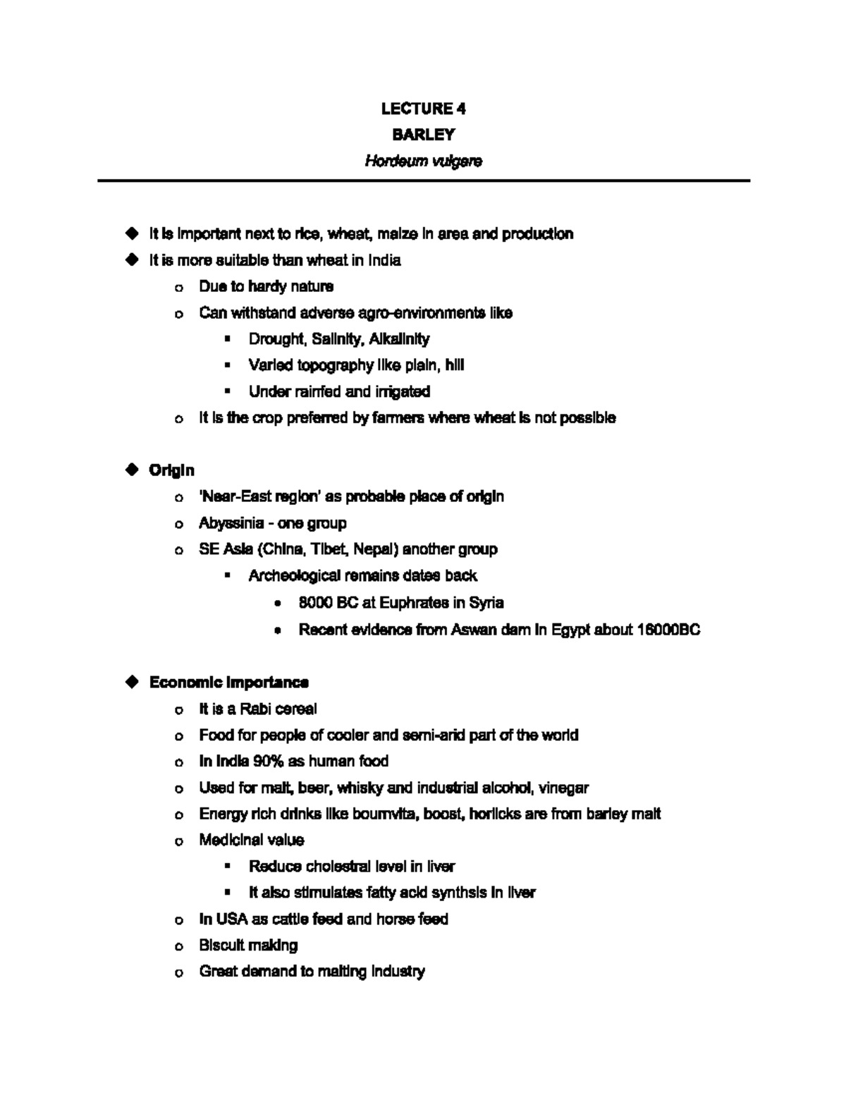 Field pea notes 3 - Principles of organic farming - Studocu