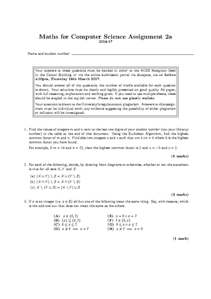 Assignment 2b - Modular Arithmetic and Languages - NAME ...