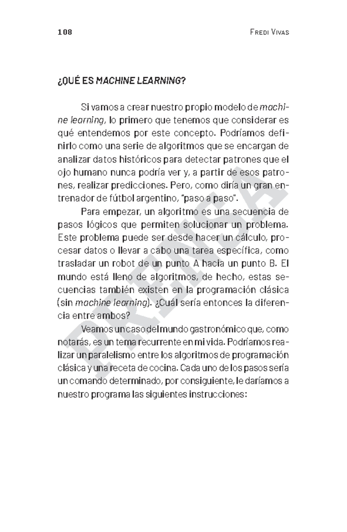 Como piensan las maquinas - ¿QUÉ ES MACHINE LEARNING? Si vamos a crear ...
