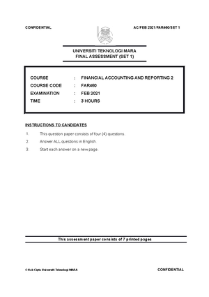 Illustration - MFRS 101 Presentation Financial Statements - Financial ...