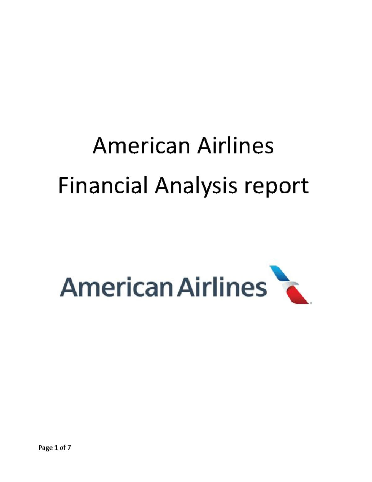 MBA 559 project - To help future students get started. - American ...