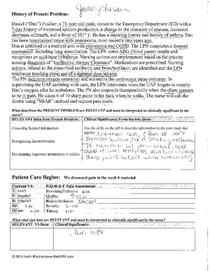 160 Week 7 and 8 homework - nur 160 - Studocu