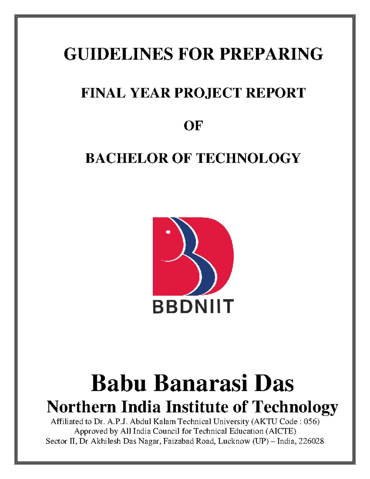 BTech Final Year Project Guideline GUIDELINES FOR PREPARING FINAL btech-final-year-project-guideline-guidelines-for-preparing-final