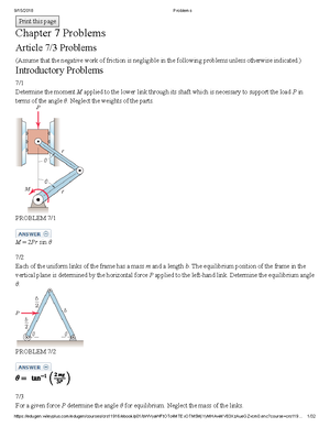 181 chapter 3 problems - Print this page Chapter 3 Problems Article 3/3 ...