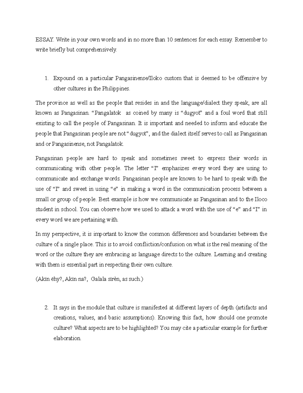 CCCD 3 - This is my essay activities in Creative Cultural Content and ...