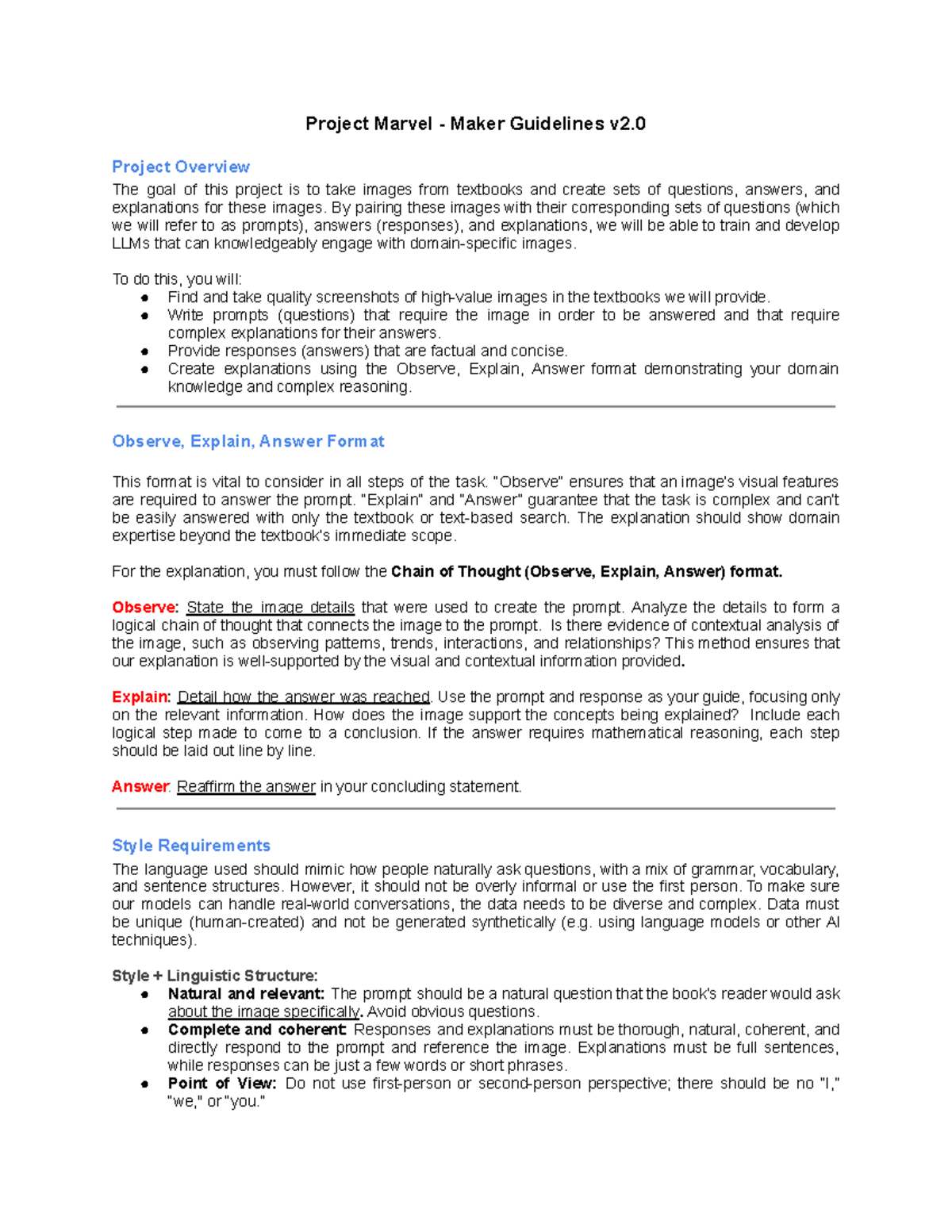 Bản sao của Project Marvel - Maker Guidelines v2 - Project Marvel ...