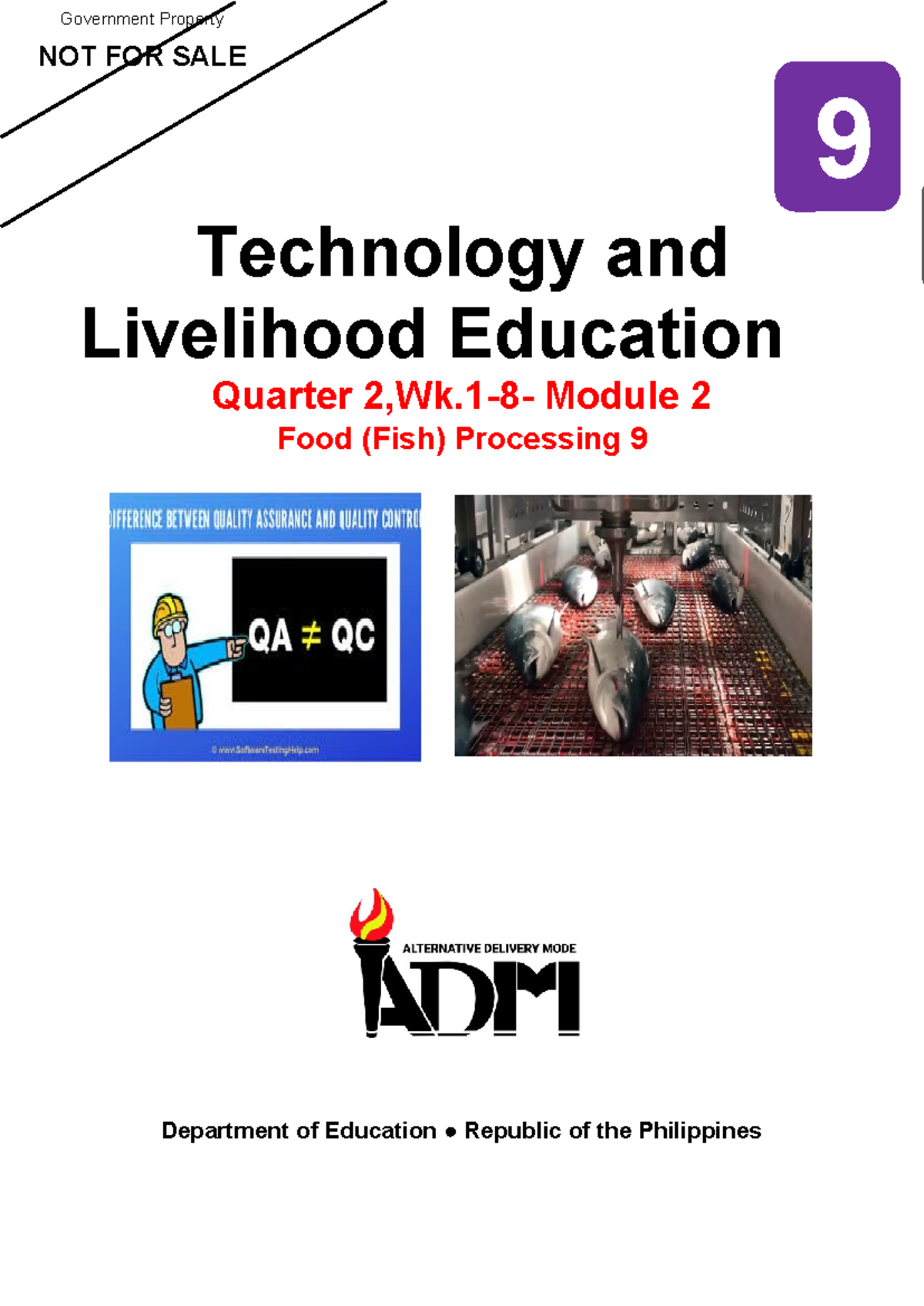 FOOD Processing - Government Property NOT FOR SALE NOT Technology and ...