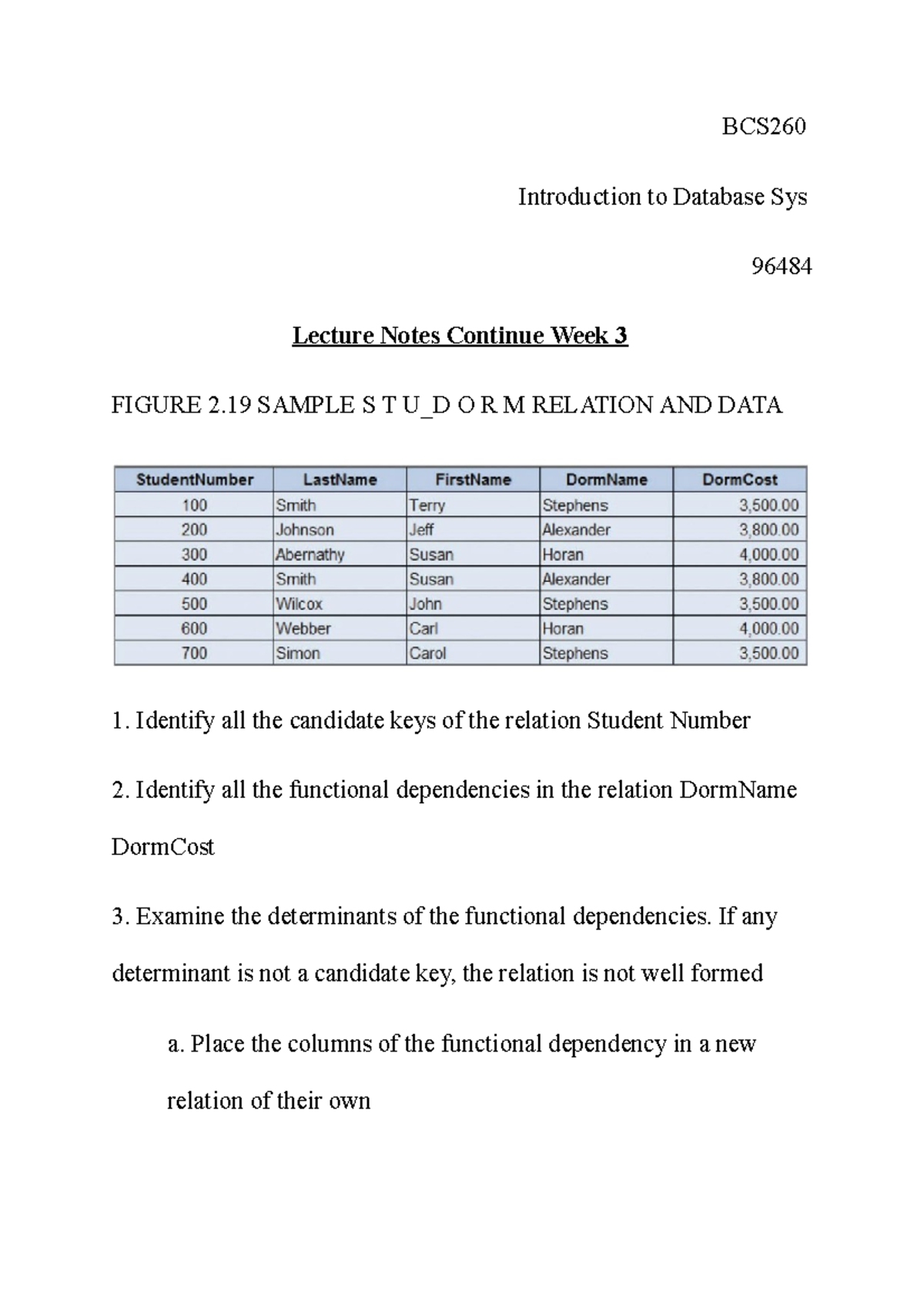 BCS260W3N11 - This is the notes for the week three. - BCS Introduction ...