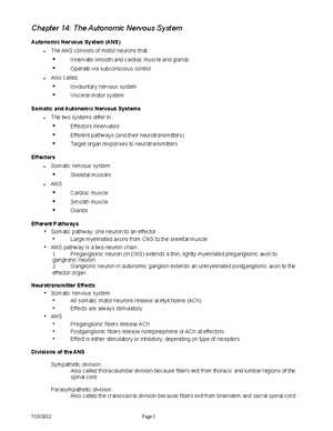 02 Chpt 12 Exam Study Guide Central Nervous System - Chapter 12 Study ...