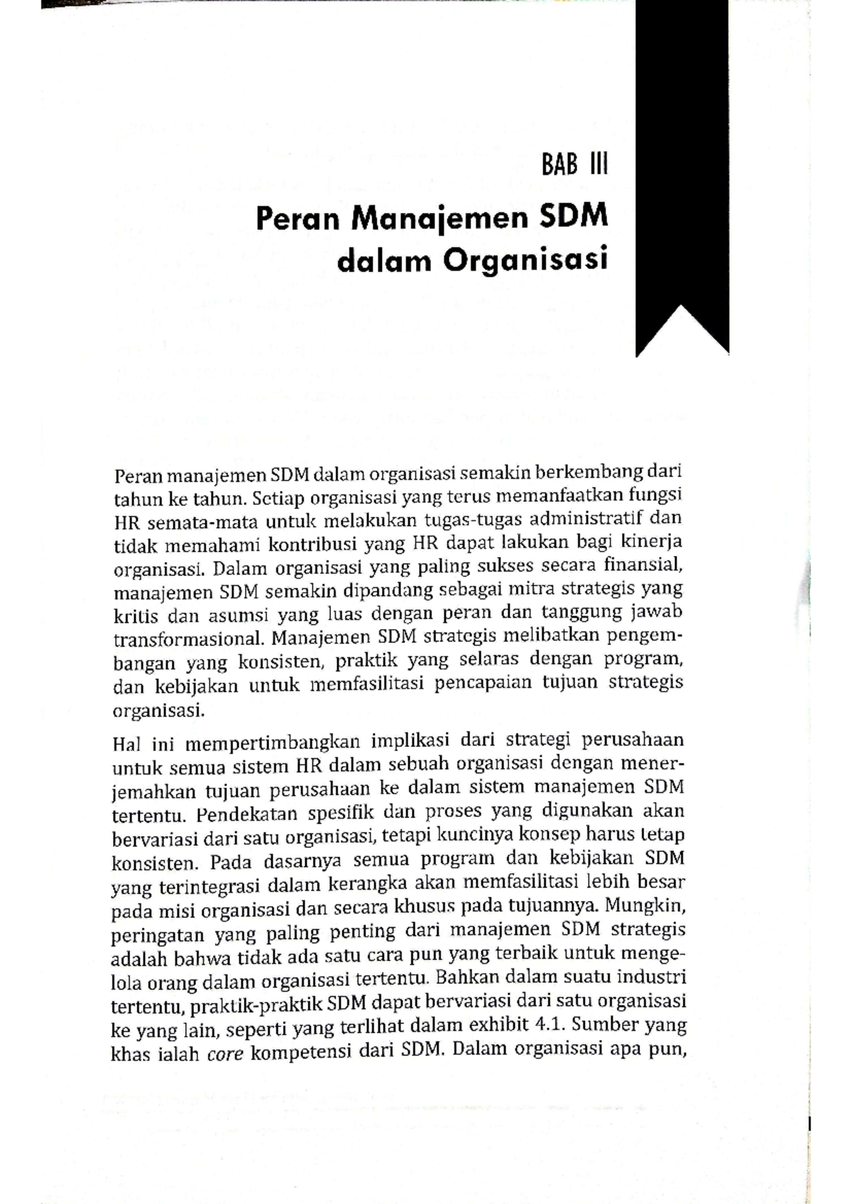 MSDM BAB 3 - Manajemen - Studocu