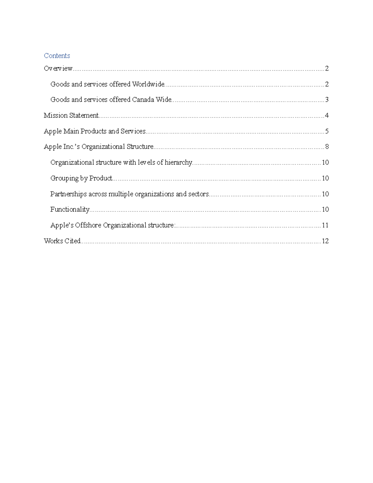 Apple overview - D - text book - Contents - Studocu