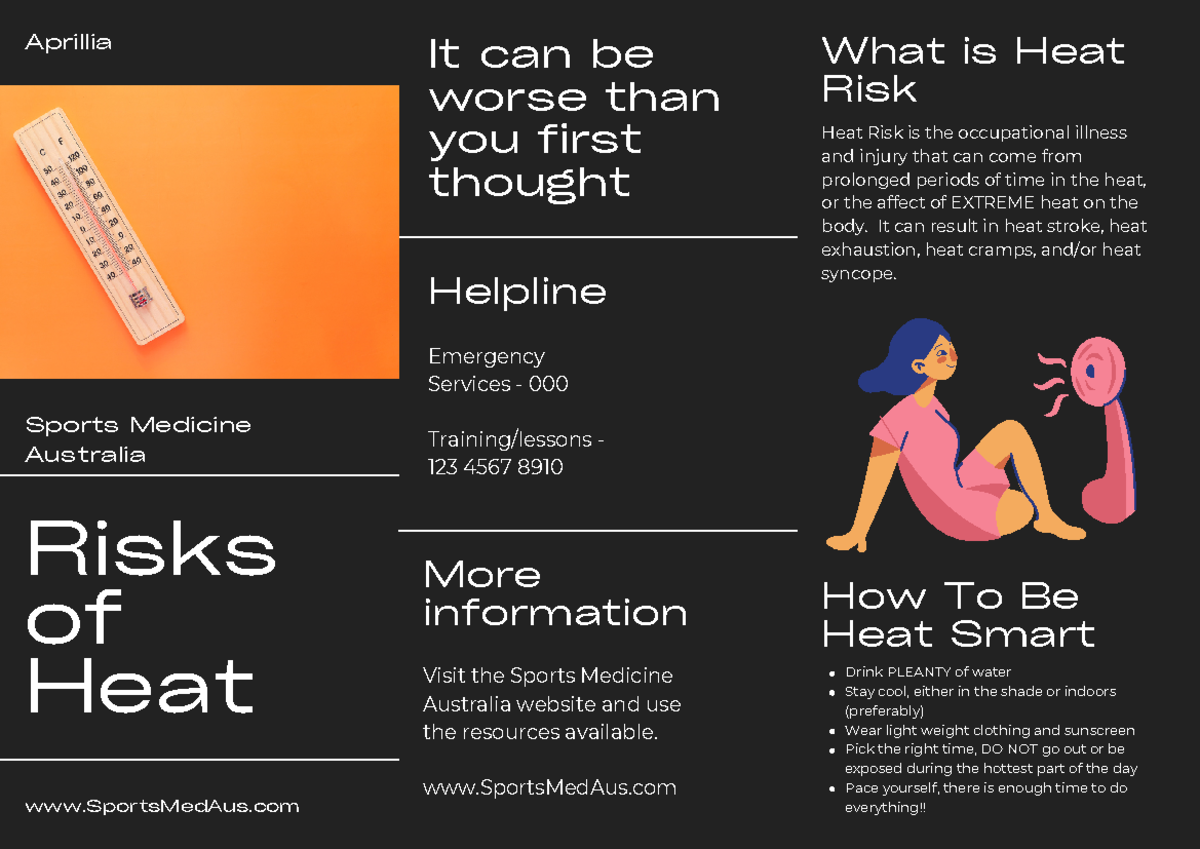 Risks of Heat - Option A (SL) - What is Heat Risk How To Be Heat Smart ...