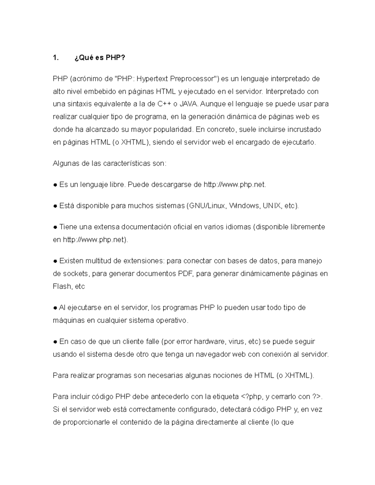 Qué es PHP 2 mayo 2018 - todo sobre el lenguaje de programacion PHP ...