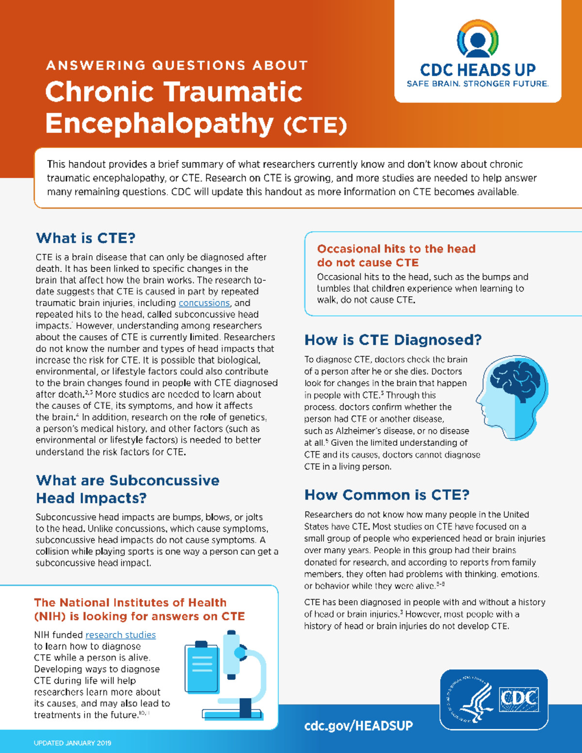 CDC Heads UP - ..... - NUR 212 - Studocu