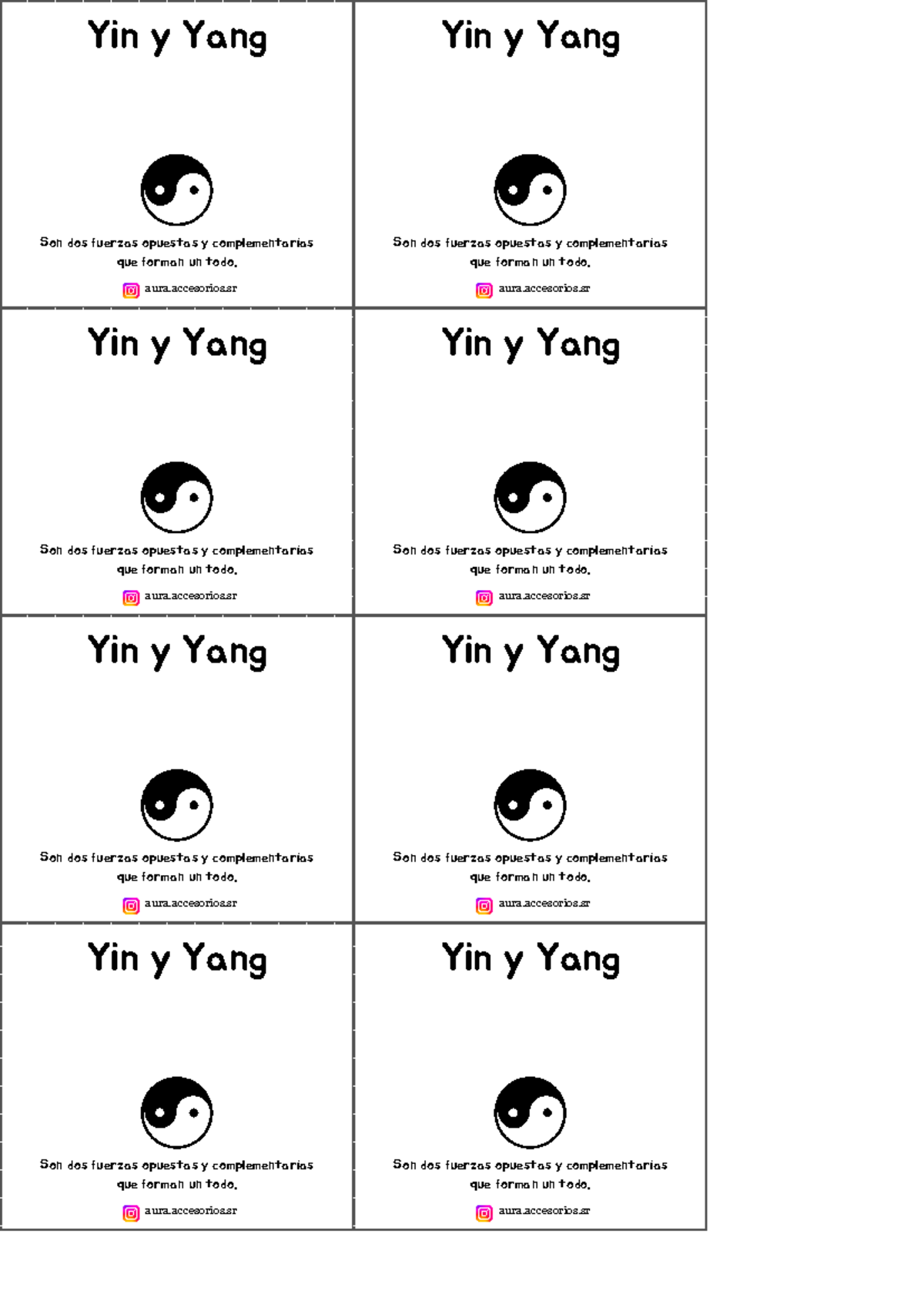 Ying Yang - Trabajo tutorial - Yin y Yang Son dos fuerzas opuestas y ...