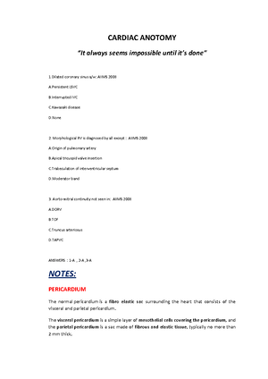Development of heart - HANDWRITTEN NOTES EMBRYOLOGY - Bachelor of ...