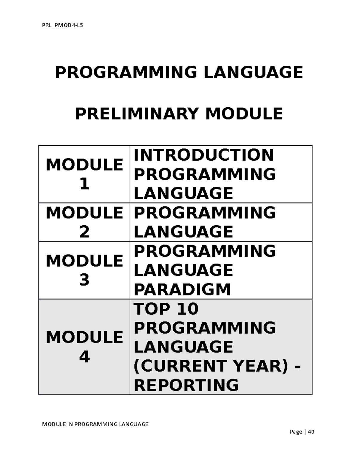 PRL PMOD4-L5 - This document is for research resources ONLY ...