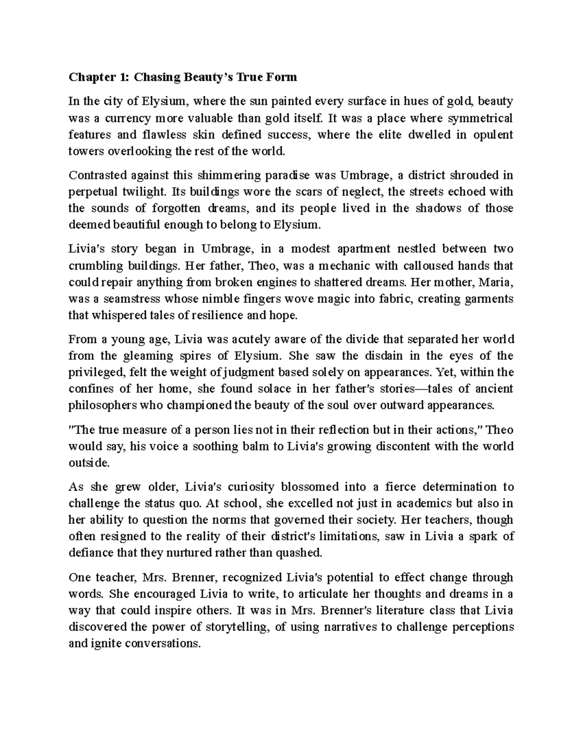 Whispers across the chasm The silent bridges - Chapter 1: Chasing ...