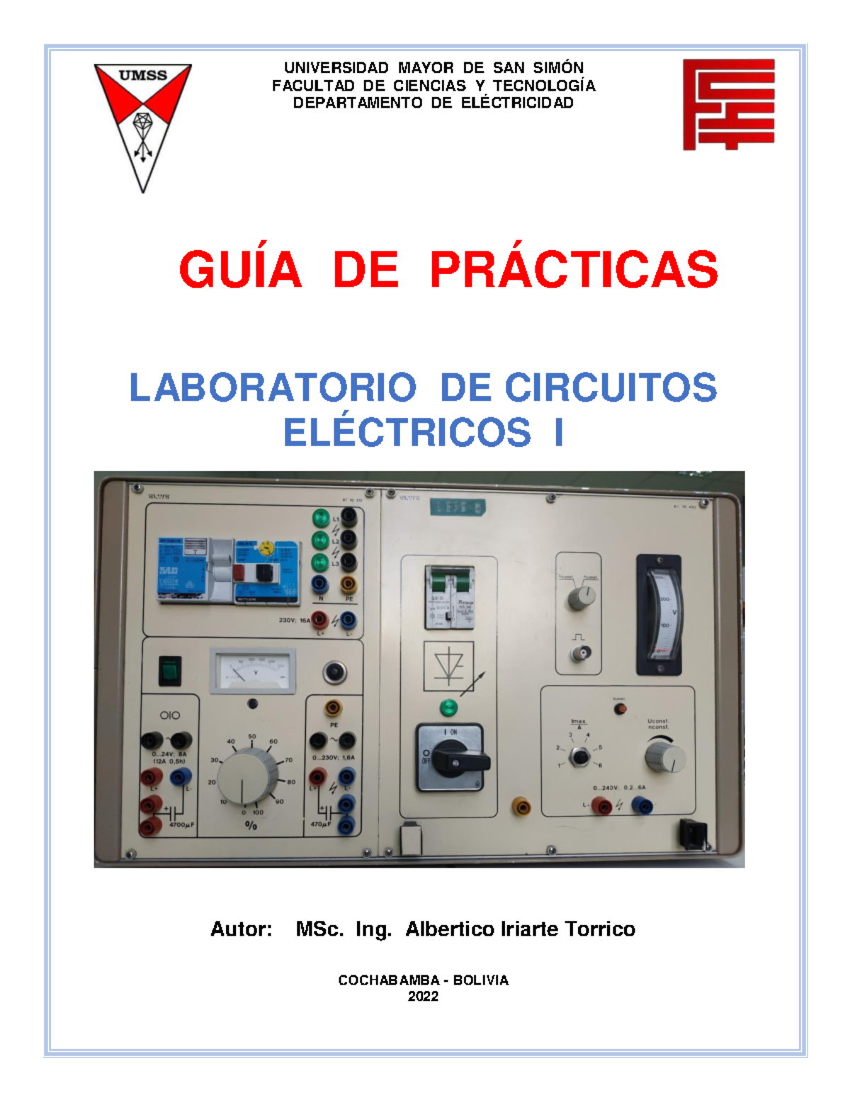 Guia De Laboratorio De Circuitos Electricos Ii 2022 Universidad Mayor