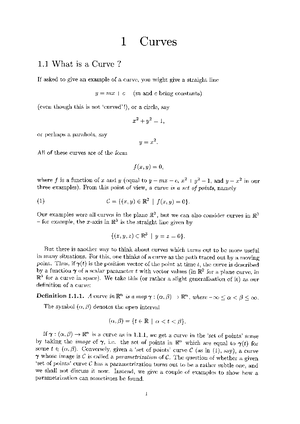 Differential Geom Kovalev - Differential Geometry (M24) Dr A. Kovalev ...