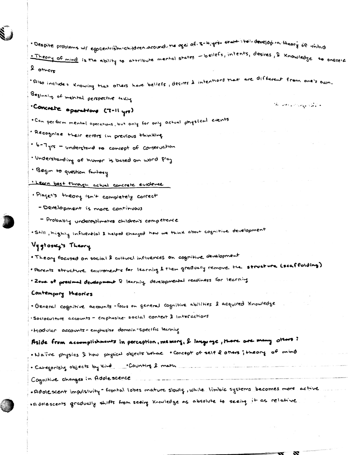 Jun 9, Doc 43 - review notes - PSY 1013 - Studocu