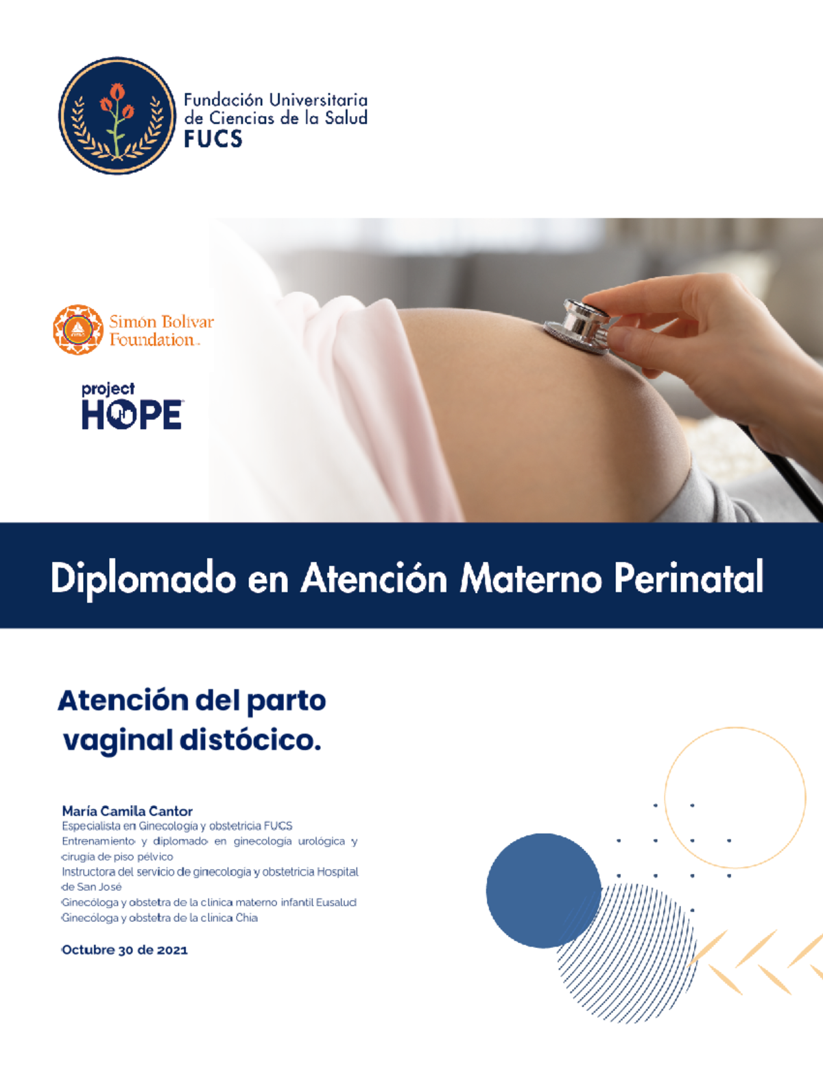 Atención del parto distócico- UVA.docx - Fundación Universitaria de ...