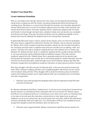 Ch. 9 Case Study-Tommy - Case Study Question and Answers - Chapter 9 Case Study-Tommy Covers ...