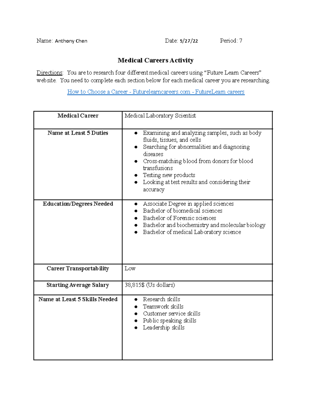 Medical Careers Activity ef9f44fbc90416841 e6b869efa177940 (1) (1 ...