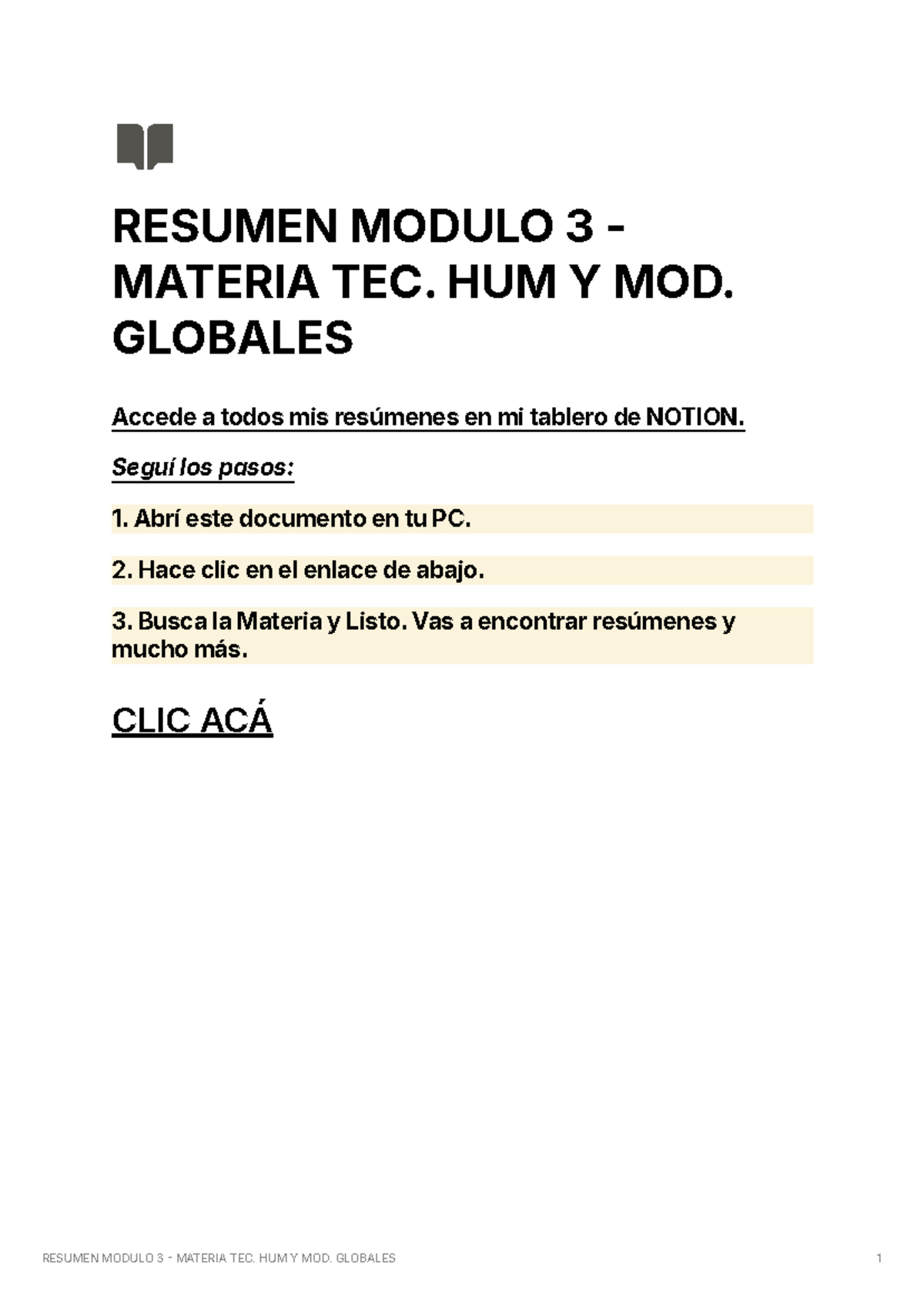 PDF - TEC. HUM. Y MOD. Globales - Modulo 3 Completo - RESUMEN MODULO 3 MATERIA TEC. HUM Y MOD ...