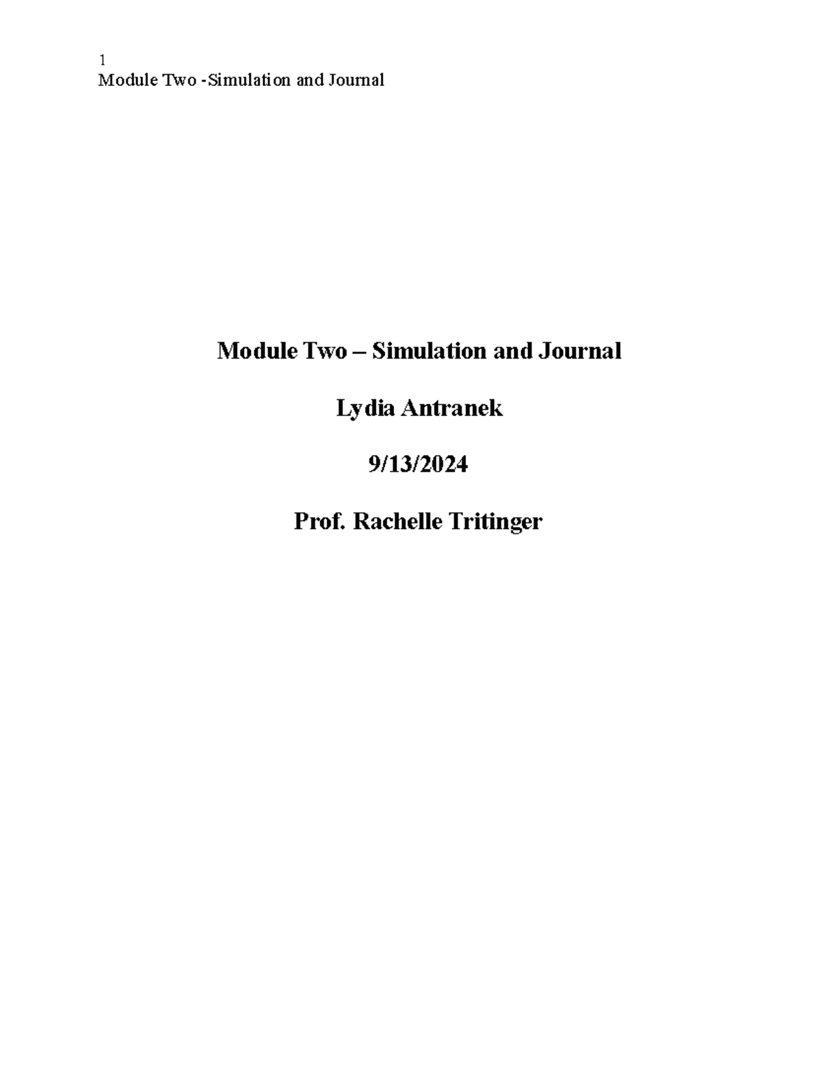 2-2 Simulation and Journal - Module Two -Simulation and Journal Module ...